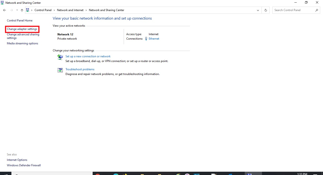 Create shortcut to change the IP address of the PC - ChillyFacts